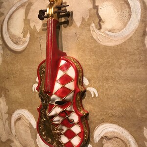 Venice Mask,venetian Violin,hand Made Original Mask - Etsy