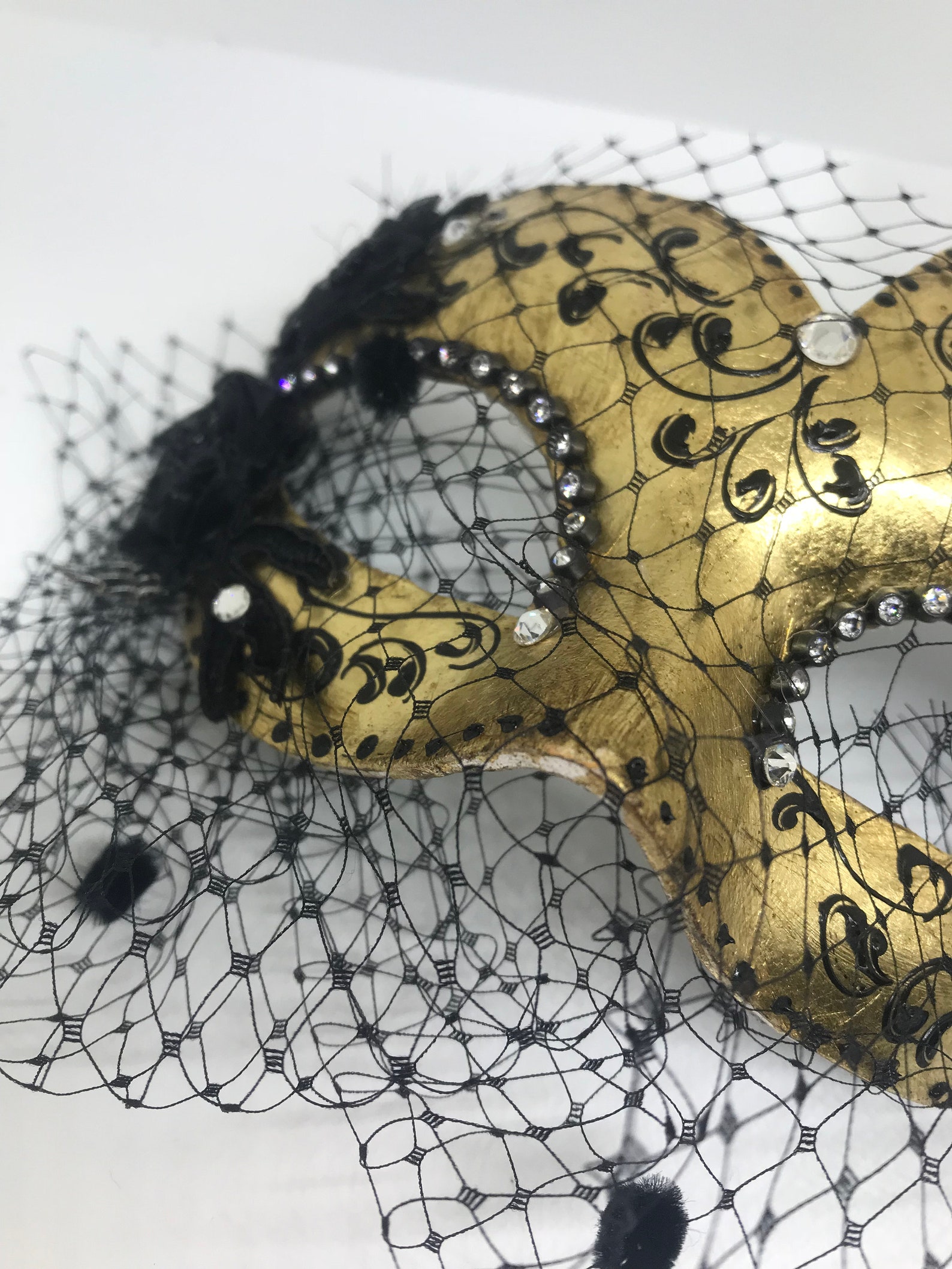 Venetian Mask,masquerade Mask for Women - - Eye Mask for Women - Wing ...