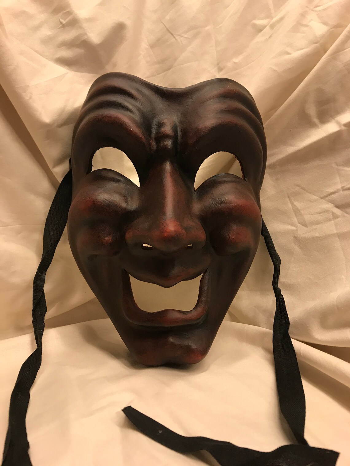 Máscara veneciana máscara de tragedia y comedia máscara de | Etsy