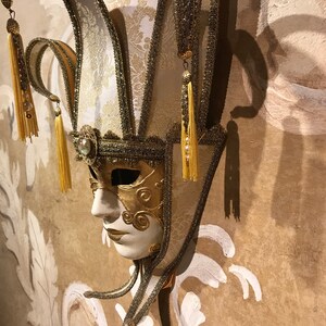 Venetian Mask,the Popess,original Mask - Etsy