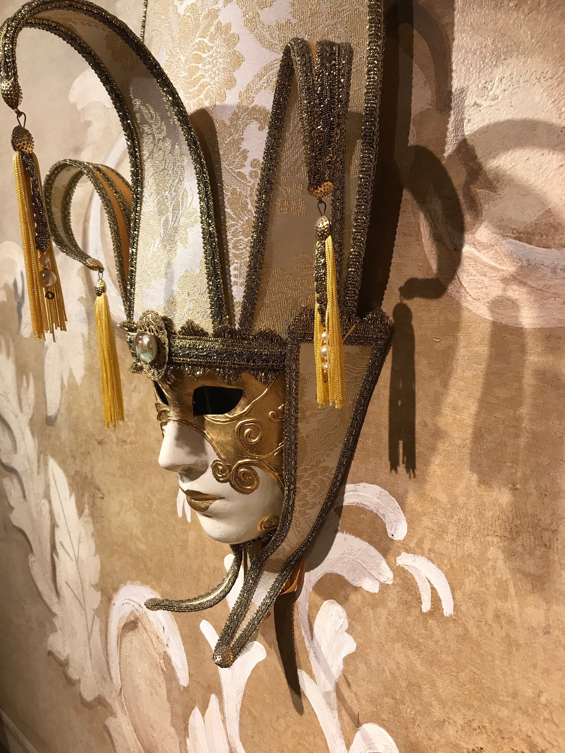 Venetian Mask,the Popess,original Mask - Etsy