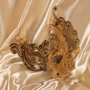 Venetian Mask,swan Mask,original Mask - Etsy