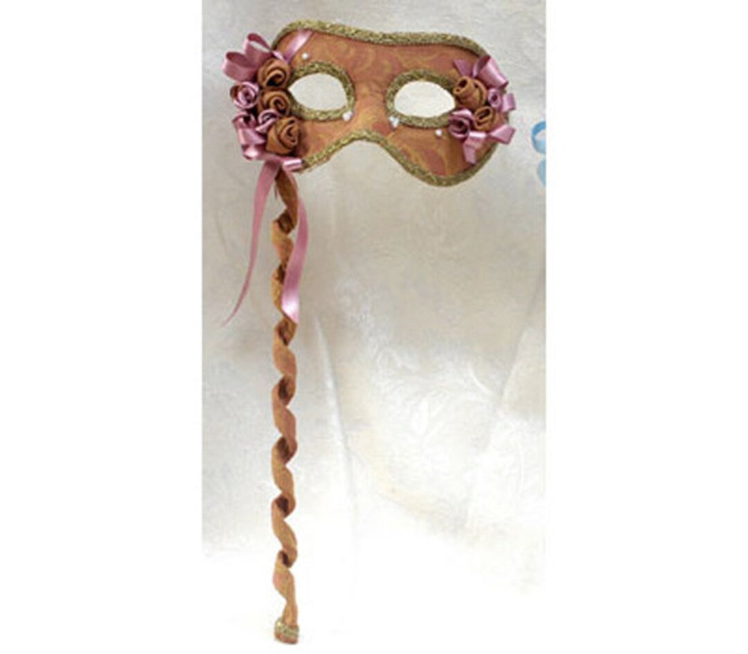Masquerade Mask "lady" for Woman, Mask With Stick, Available in Many ...