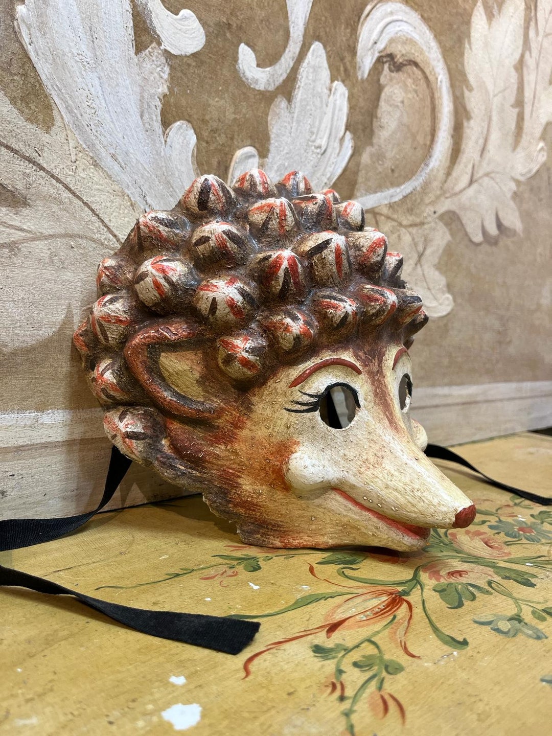 Venetian Mask, Hedgehog Mask,original Mask - Etsy