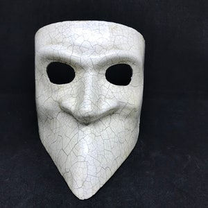 Maschera Veneziana Bauta per Uomo - Maschera Tradizionale, Storica in ...