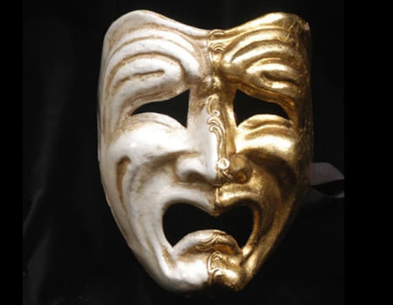 Traditional Comedy Tragedy Theatre Masks