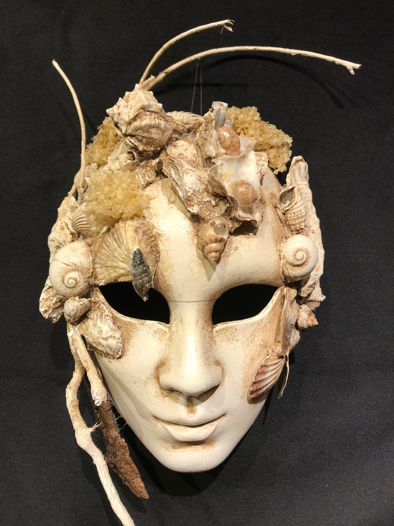 Venice Mask,seashell Mask,original Venetian Mask - Etsy