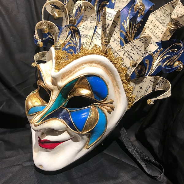 Jester Mask - Etsy