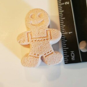 Gingerbread Man Bath Bombs,stocking Stuffers,bath Bomb Gift Set ...