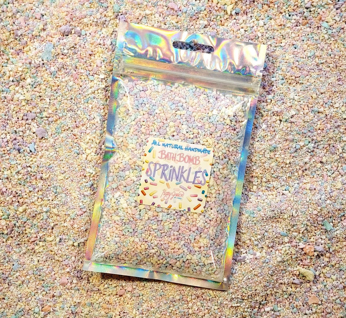 Bath Bomb Sprinkles Sprinkle Mix Sprinkle Favors Teenage | Etsy