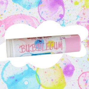 Lip Balm-all Natural Lip Balm-bubblegum Lip Balm-lip Gloss-chapstick ...