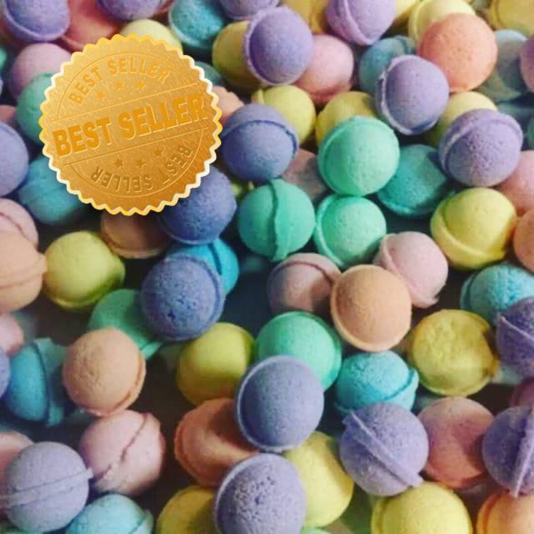 Mini Bath Bombs,natural Bath Bombs,bridal Shower Favors,small Bath ...
