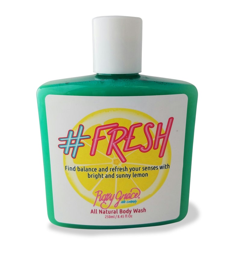 Natural Lemon Body Washmoisturizing Organic Lemon Body - Etsy