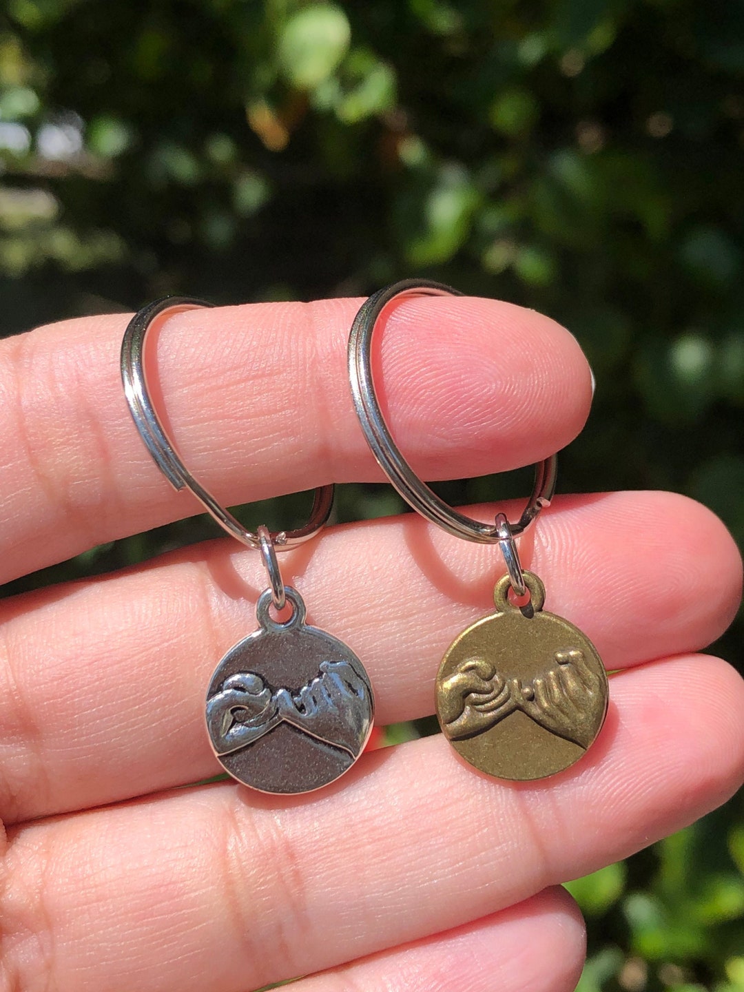 Pinky Promise Keychain - Etsy