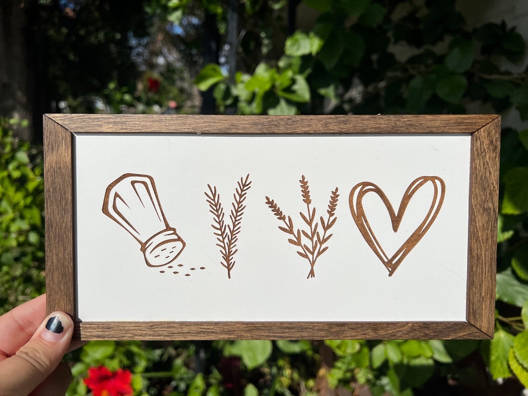 Magic Blessing Framed Leaning Halloween Decoration | Salt Rosemary ...