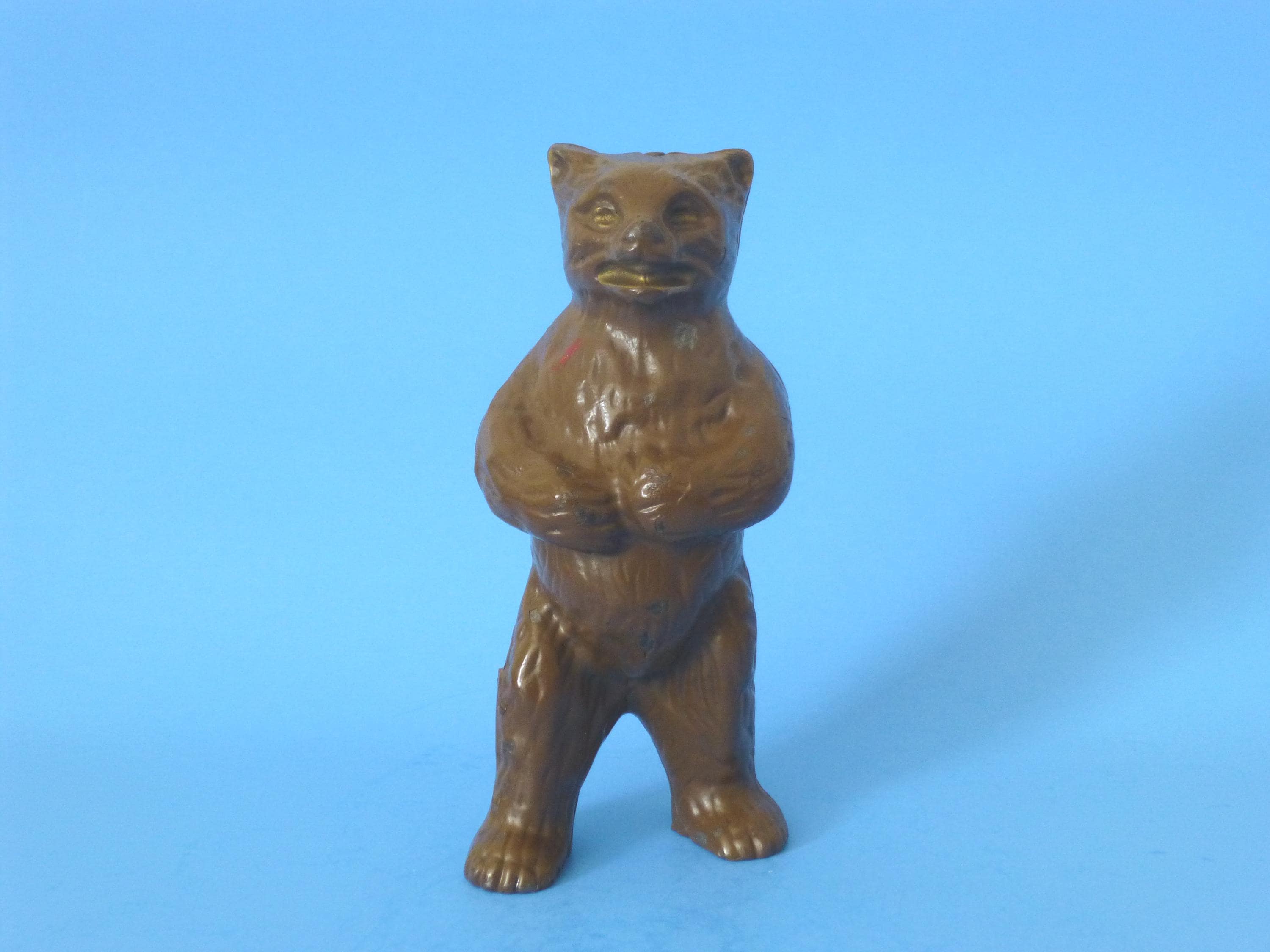 Cast Iron "mean Standing Bear" Still Bank Hubley 1906 - Etsy