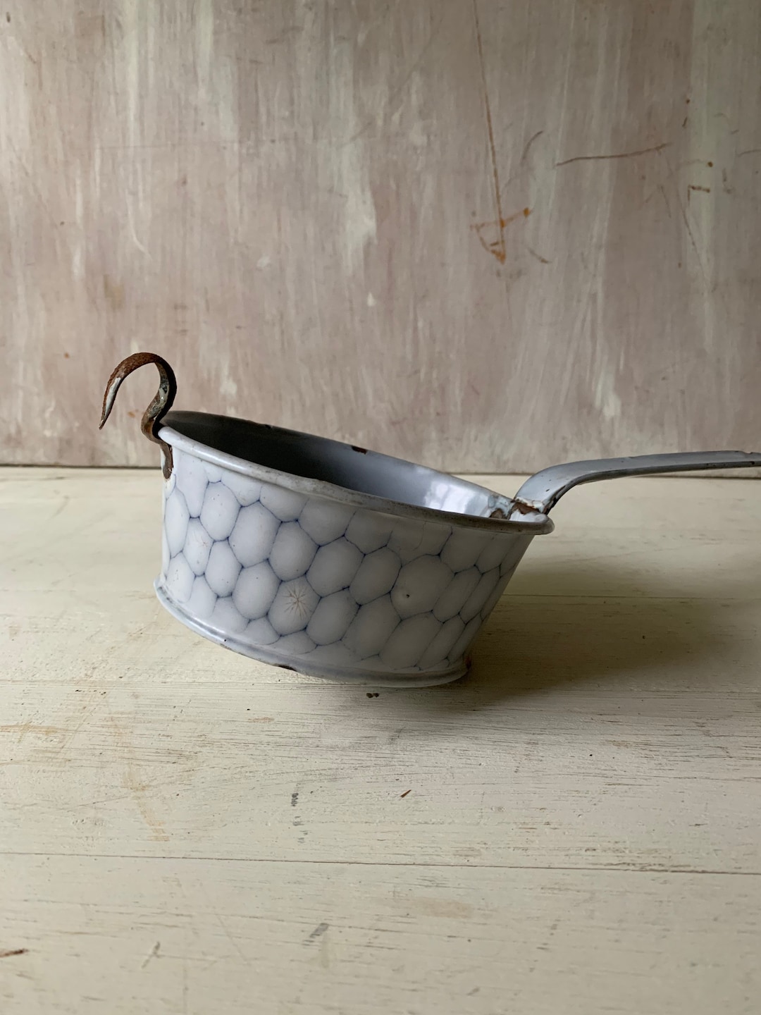 Vintage Enamel Colander - Etsy UK