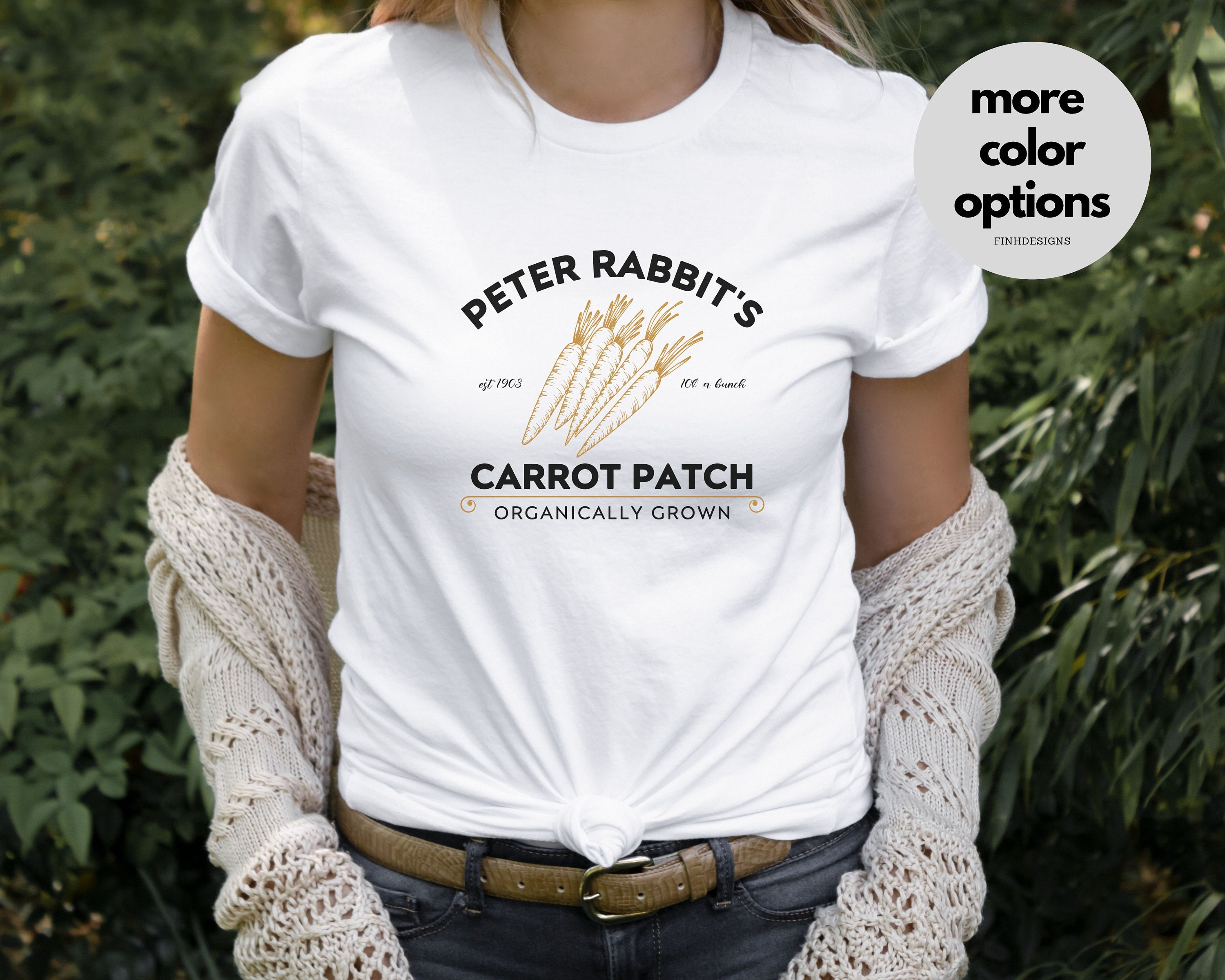 Peter Rabbit Carrot Patch Shirt | Easter Shirt | Cute Easter T-shirt ...