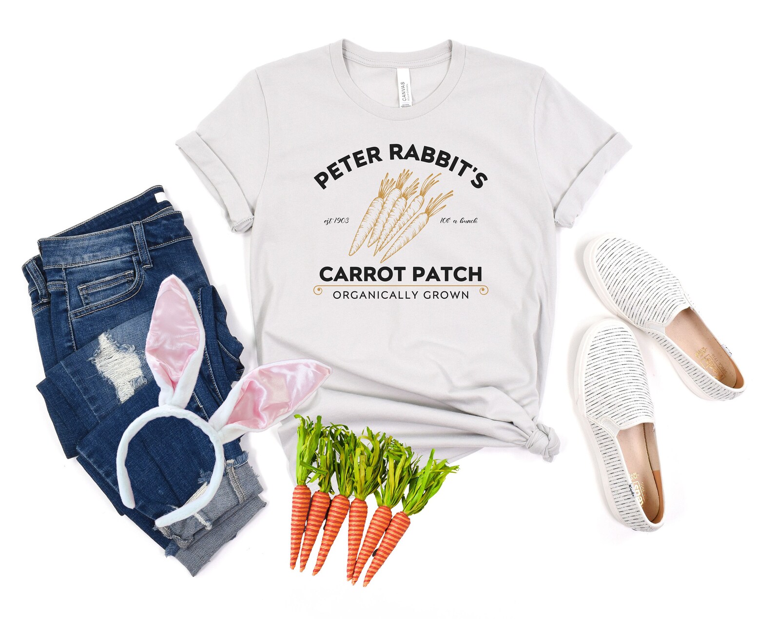 Peter Rabbit Carrot Patch Shirt | Easter Shirt | Cute Easter T-shirt ...