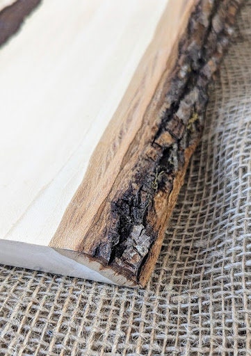 Lake George Live Edge Wall Sign - Etsy