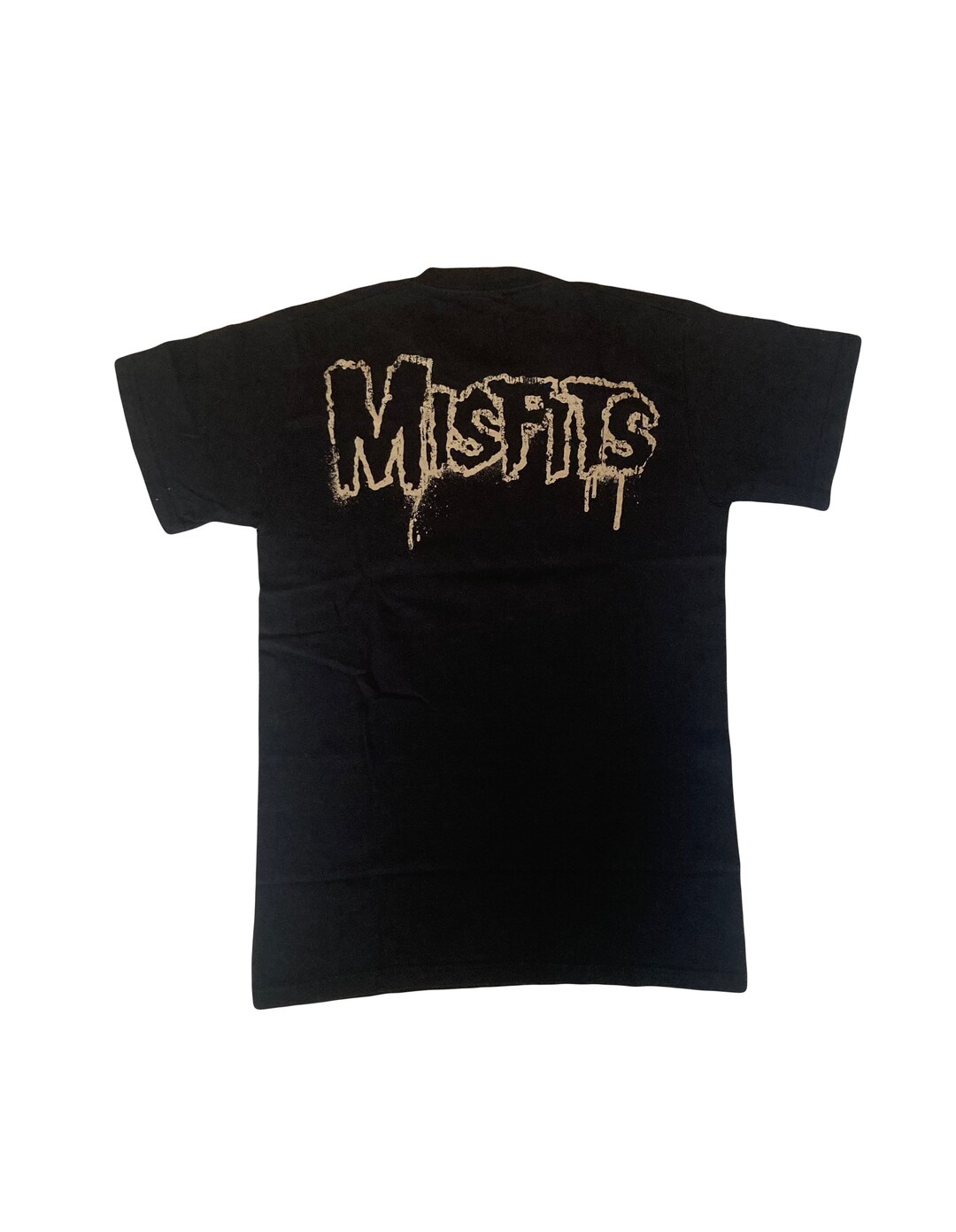 Vintage 00s Misfits Pink Rock Band T Shirt Size Small Double Side Print ...