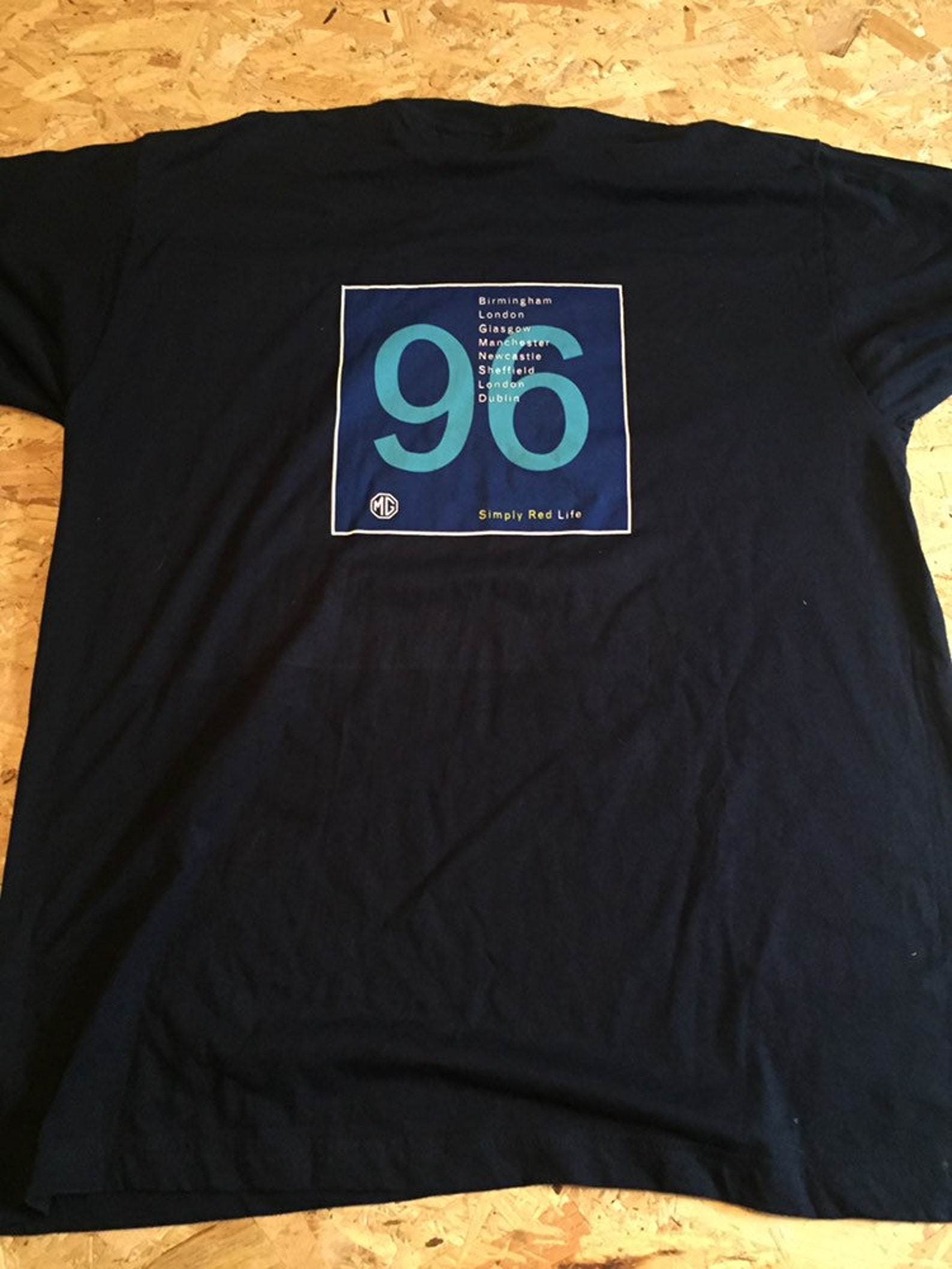 Simply Red Vintage Music Merch 96 Uk Tour T Shirt Size XL - Etsy