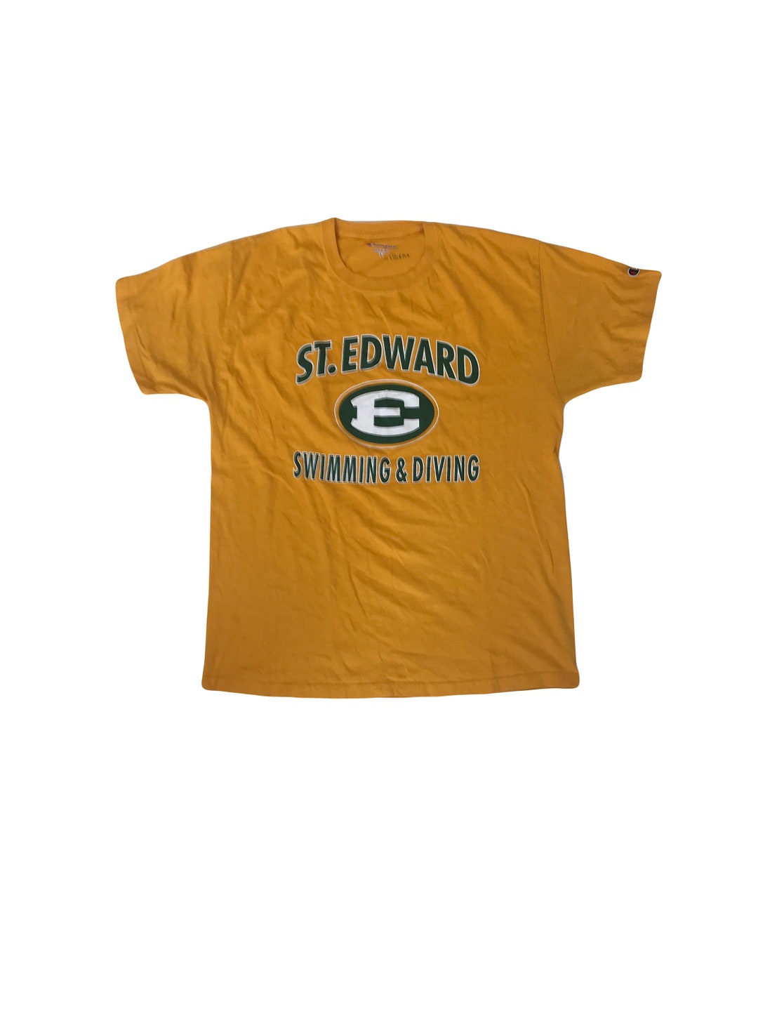 Vintage 90s St Edwards Swimming & Diving Quirky USA College Team Sports ...