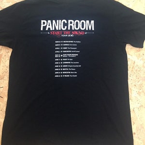 Panic Room Tour 2017 Vtg Music Merch Band T Shirt Rock Punk Size XL - Etsy