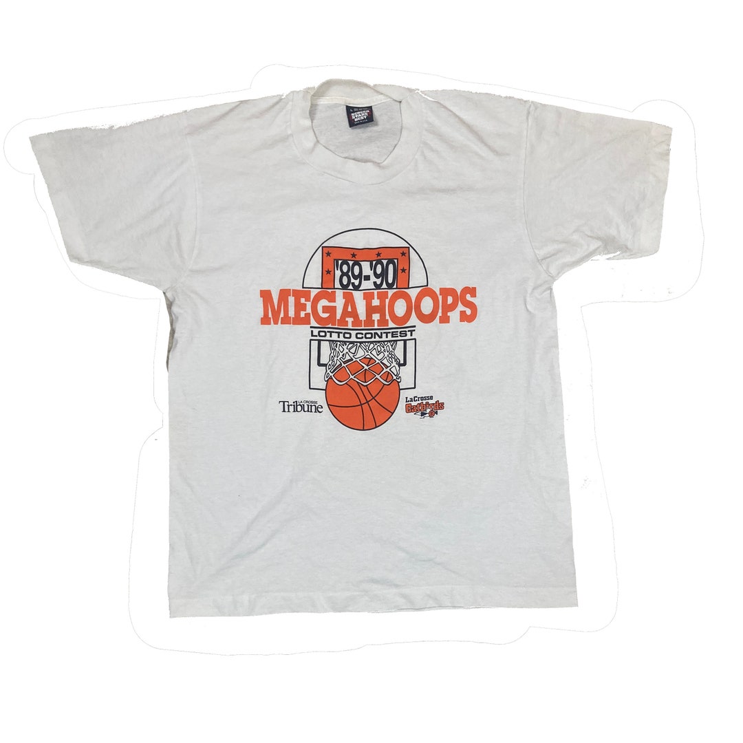 Vintage 89-90 Megahoops Basketball Lotto Contest Lacrosse USA Souvenir ...