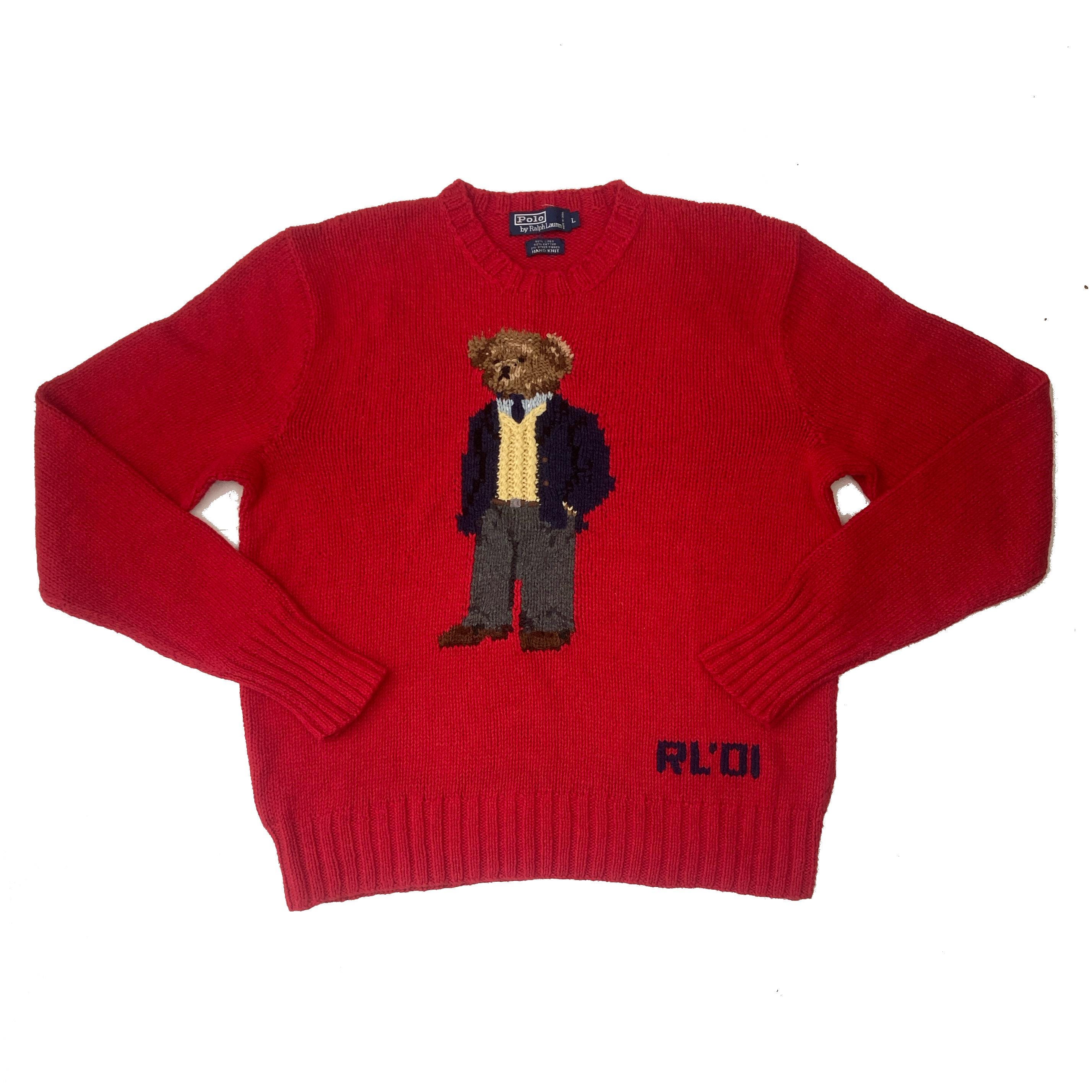 Ralph Lauren Polo Bear Sweaters - Etsy Ralph Lauren Polo Bear Sweaters - Etsy
