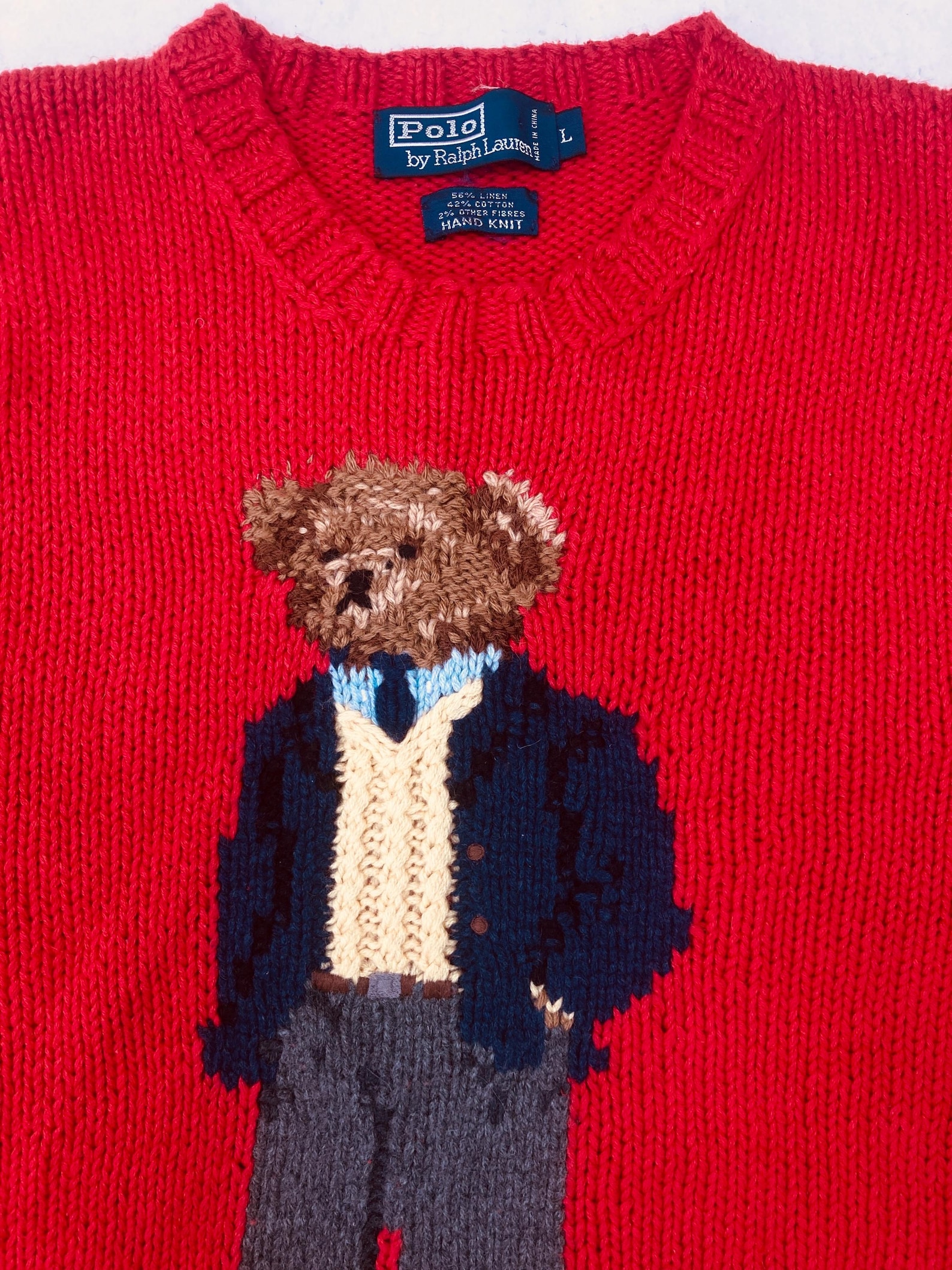 Vintage 2001 Rare Collectable Polo Ralph Lauren “executive Bear” Red ...