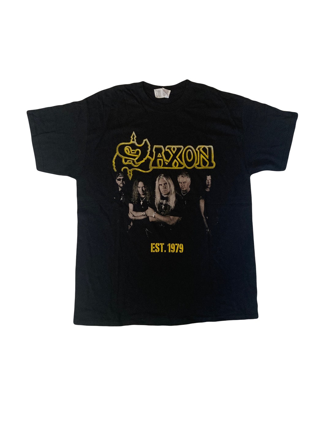 Saxon Heavy Metal Band European Tour 2016 T Shirt Size Large - Etsy