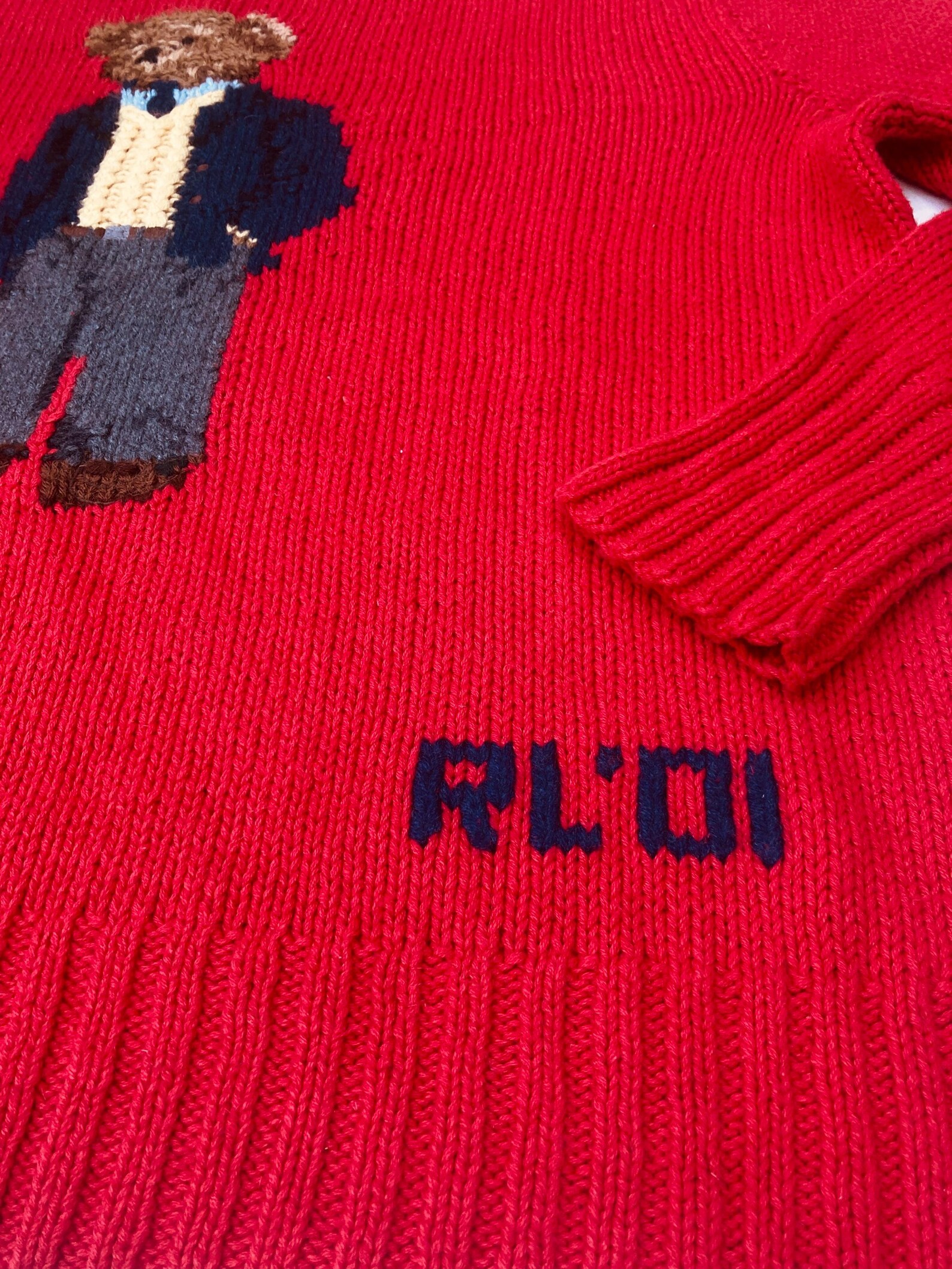 Vintage 2001 Rare Collectable Polo Ralph Lauren “executive Bear” Red ...