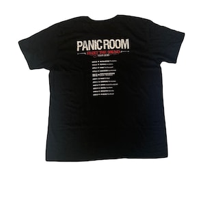 Panic Room Tour 2017 Vtg Music Merch Band T Shirt Rock Punk Size XL - Etsy