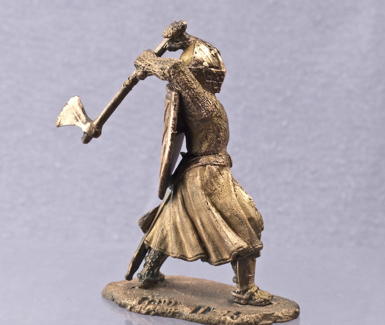 Medieval Action Figure 54mm Historical Miniatures Knight in - Etsy