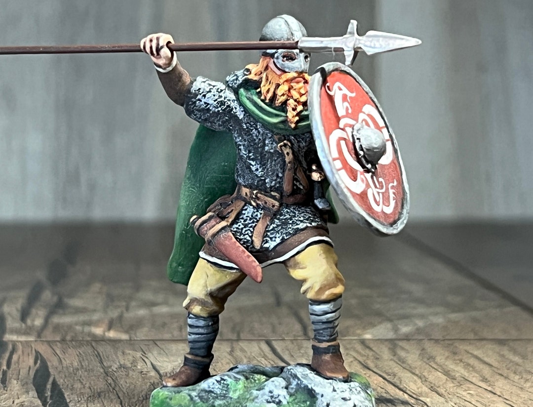 Viking. Tabletop Miniatures. Resin Figures. Fully Assembled. Plastic ...