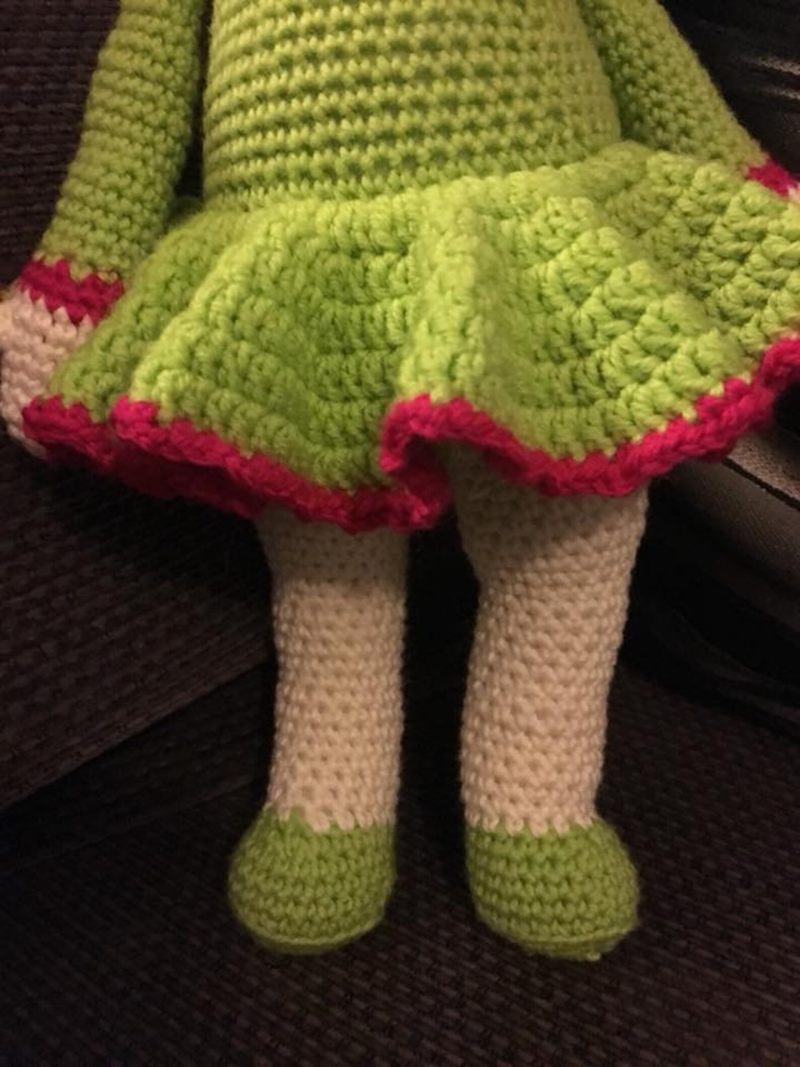 Unique amigurumi doll crochet carnation doll made to order | Etsy