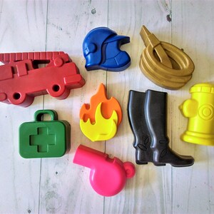 Fire Emergency Services Crayon Set Birthday Party Favours - Etsy UK