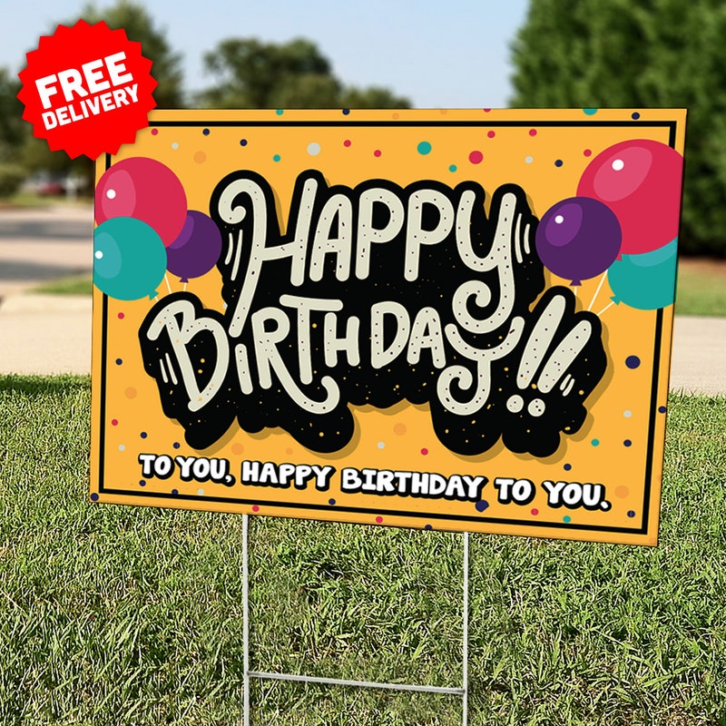 Kids Birthday Sign - Etsy