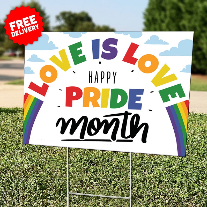 Happy Pride Month Banner - Etsy