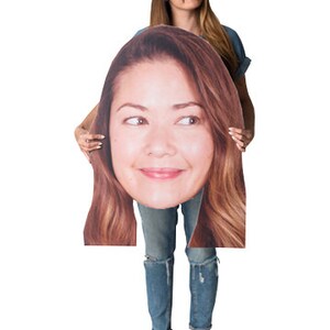 Big Face Custom Photo Prop - Big Head - Back to School - College ...
