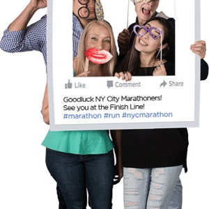 Facebook Style Custom Photo Prop - Wedding, Shower, Birthday, Political ...