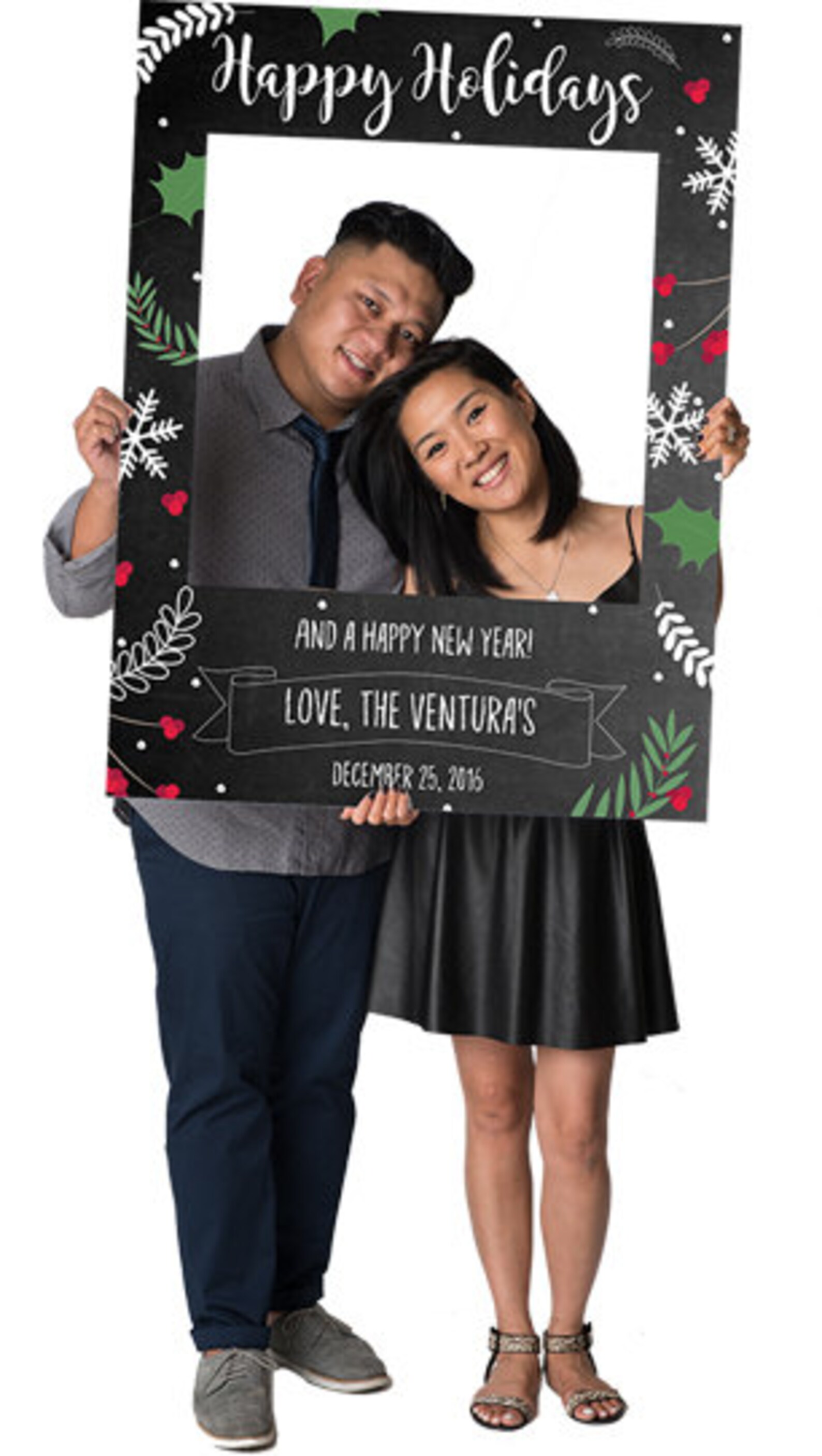 Holiday - Custom Photo Prop Frame - Christmas & Holiday Party, Family ...