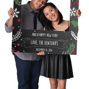 Holiday - Custom Photo Prop Frame - Christmas & Holiday Party, Family ...