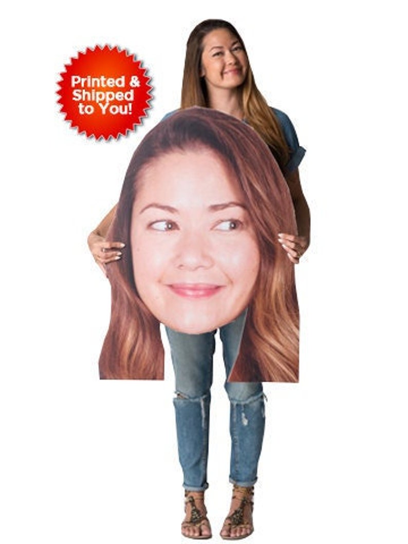 Big Face Custom Photo Prop - Big Head - Back to School - College ...