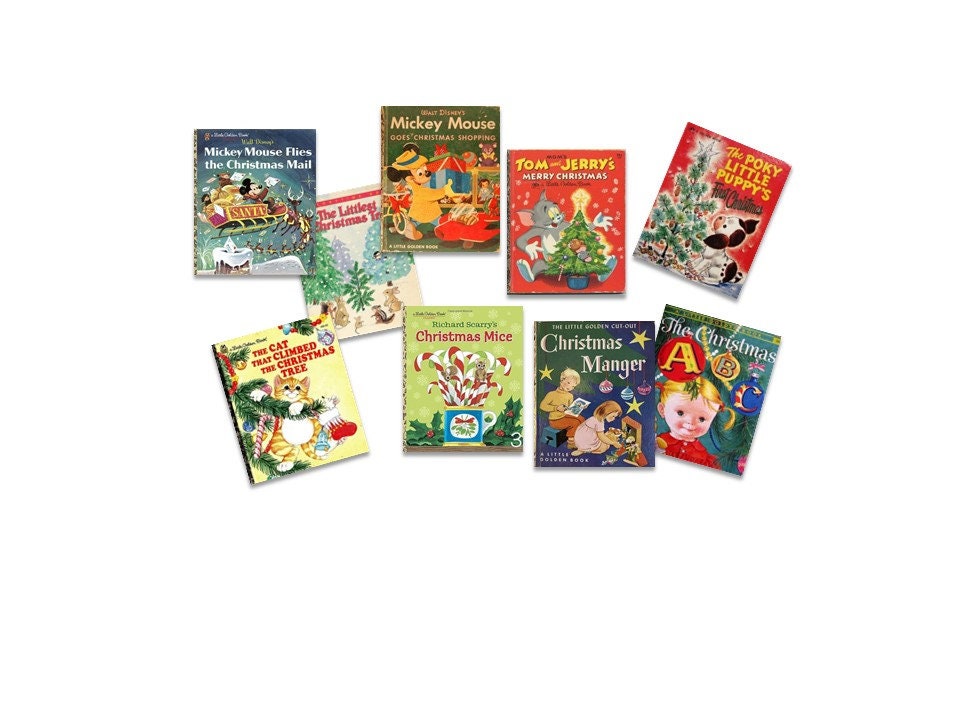 PDF Instant Download Christmas 9 Covers Book and Xmas Pattern - Etsy