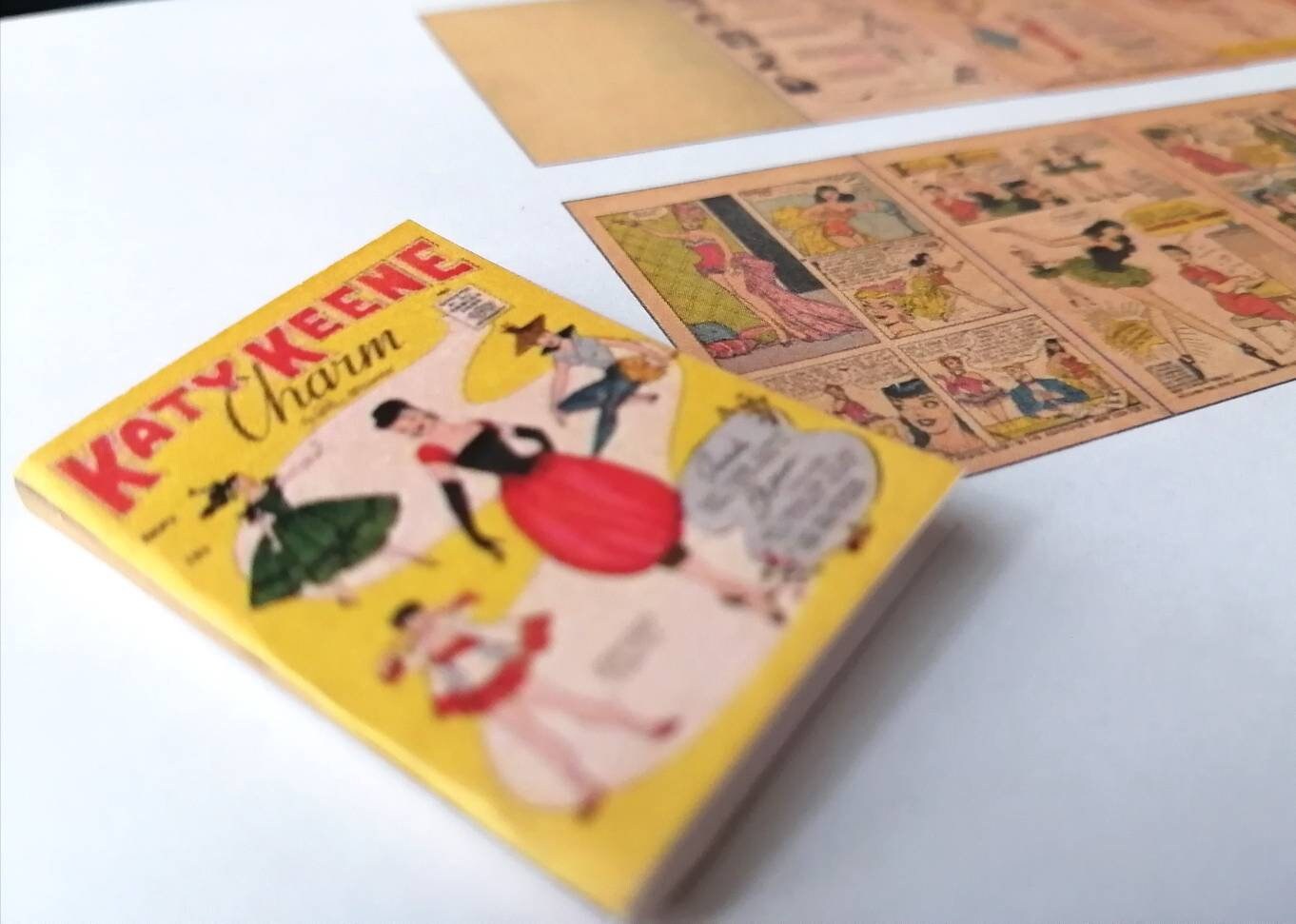 Miniature Printable PDF 1/12 Instant Download Mini Comics - Etsy