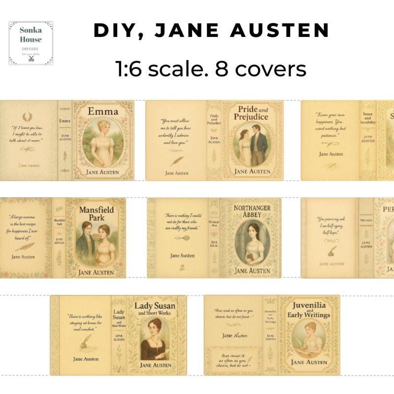 Jane Austen Book - Etsy
