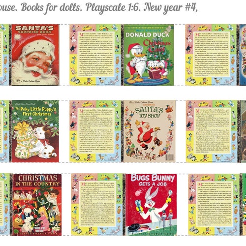 PDF Instant Download Christmas 9 Covers Book and Xmas Pattern - Etsy