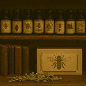 Vintage Apothecary & Magic Labels PDF – Printable Mini Bottle Labels ...